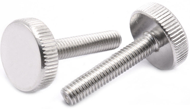 18 8 Stainless Steel Low Profile Knurled Head Thumb Screws Din653