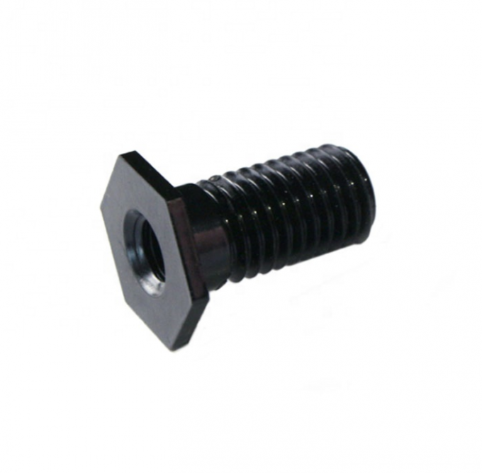 Black Anodized Aluminum Threaded Hollow Hex Bolt Hex Head Hollow Bolt ...