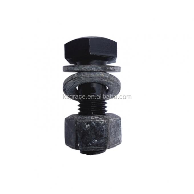 A325 Heavy Steel Structural High Strength Hex Bolt 35CrMoA 42CrMoA Hex ...