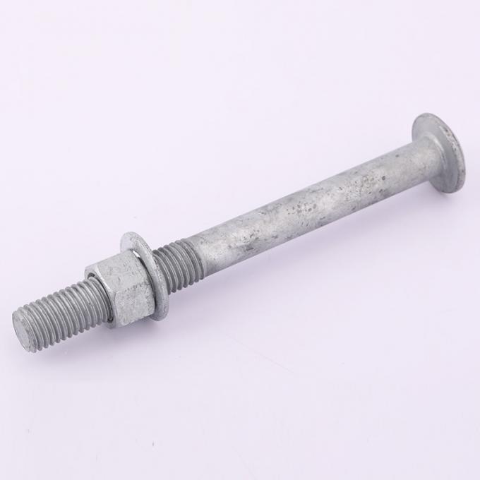 ISO Highway Guardrail Bolt Hot Dip Galvanized Guardrail Safty Bolts And ...