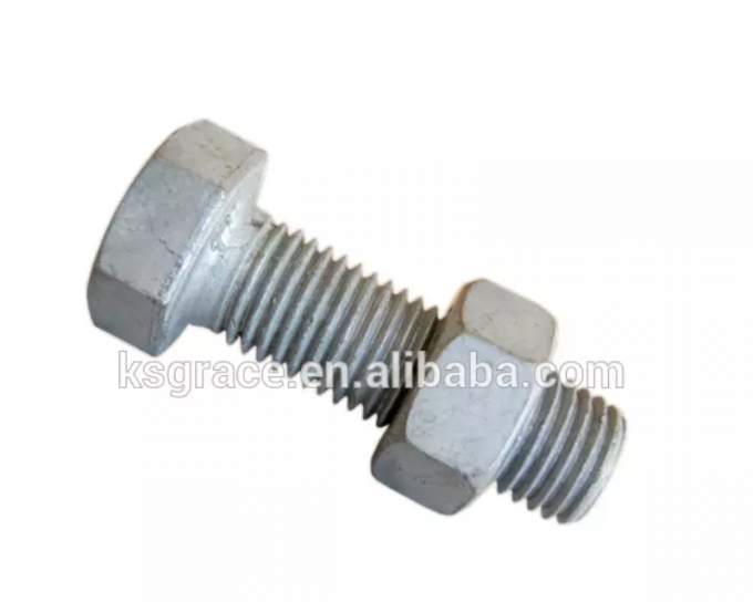 Compliant High Tension HDG Hex Bolts hdg astm a325 heavy hex bolt high ...