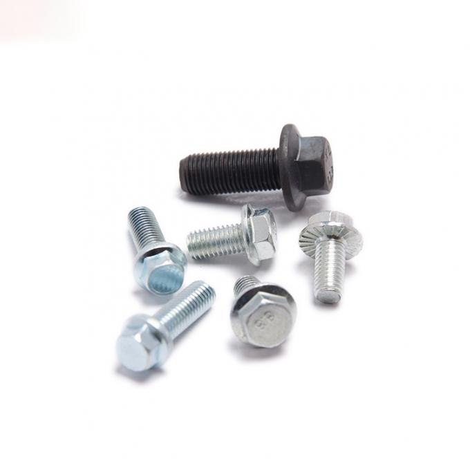 Slotted Hex Flange Cutting Screws Flange Hex Slotted Head Screw Flange ...