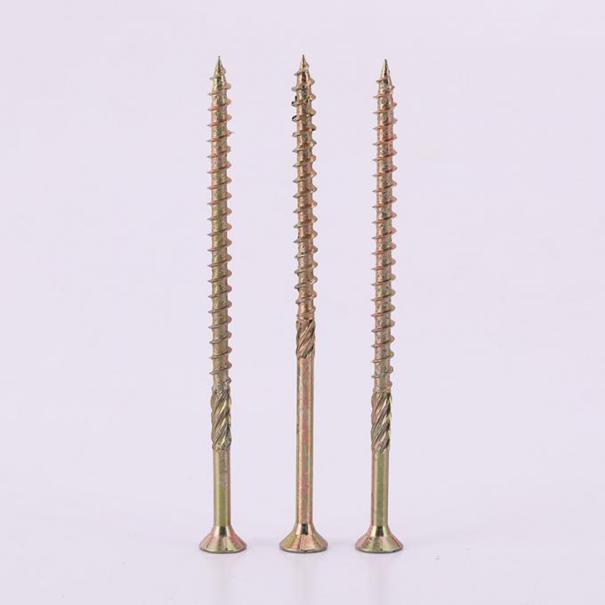 Double Coutnersunk Torx CSK Chipboard Screw Yellow Type 17 Torx Multi ...