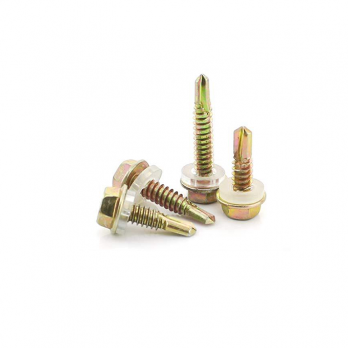 DIN 7504 Cross Recessed Pan Head Drilling Screws With Tapping Screw Thread DIN 7504 N/P/K Series ...
