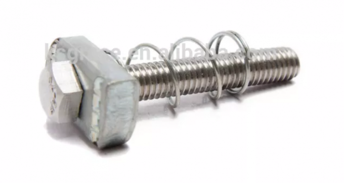 Pentagon Bolt And Spring Nut Gi Bolts And Nuts