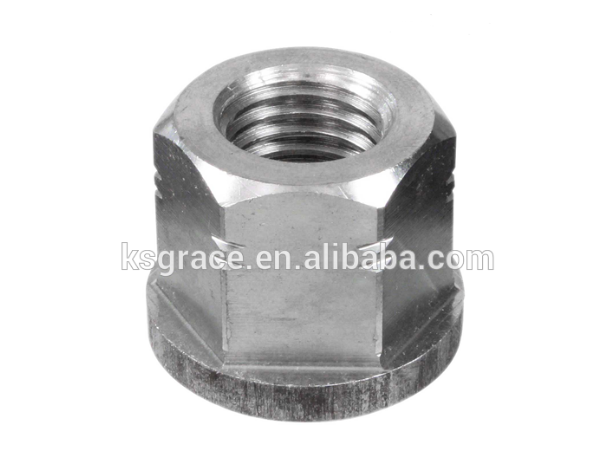 DIN 6331 Hexagon Flange Nuts With Collar Bright Neat Body