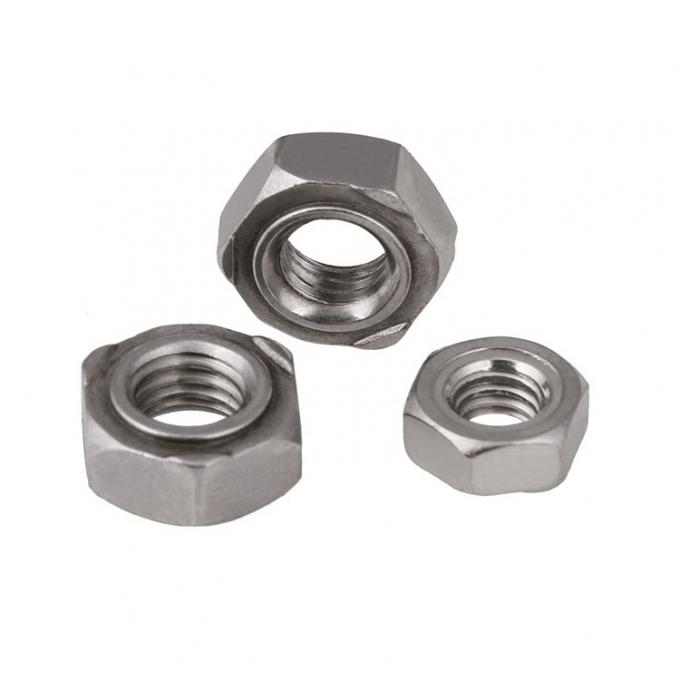 Stainless Steel Hexagon Weld Nuts DIN929 Custom Hex Spot Welding Nut ...