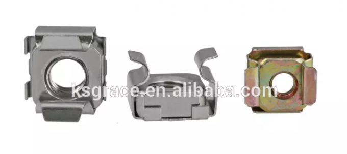 4.8 A2-70 A4-80 Rack Mount Cage Nuts Square Lock Castle Nuts Weld Nut ...