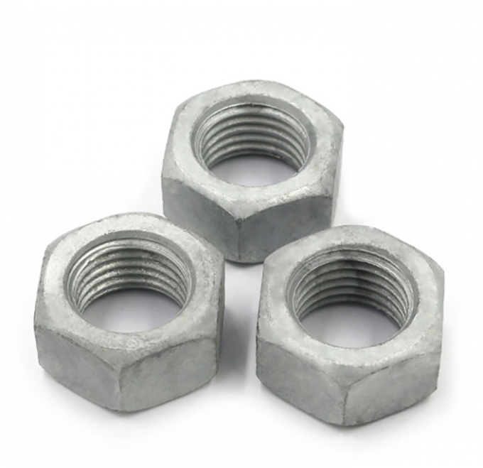 GB52 Hot Dip Galvanized Hexagon Nut HDG Nuts GB52 Hex Nuts