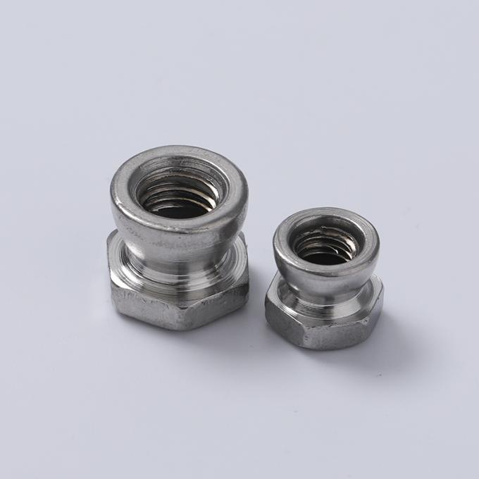 Customized A2 SS304 Anti Theft Twist Off Security Hex Breakaway Nuts M6 ...