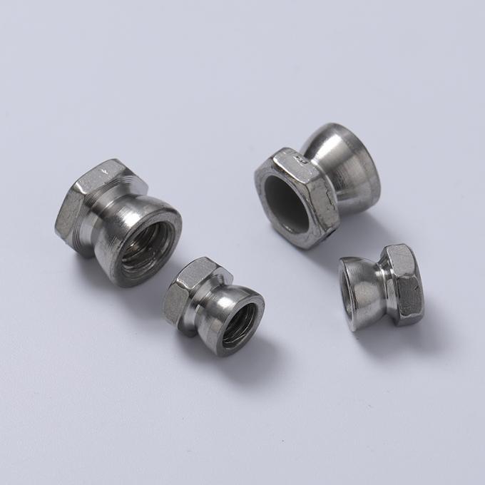 Customized A2 SS304 Anti Theft Twist Off Security Hex Breakaway Nuts M6 ...