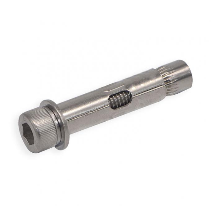 Inch Screw Type Expansion Anchor Bolts Through Wedge Anchor Conical Cap ...