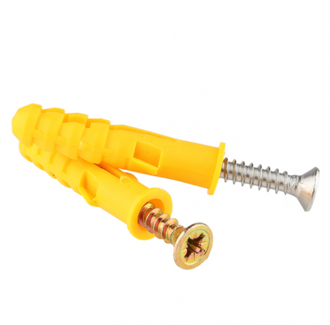 Plastic Anchor Wall Plug Nylon Wall Anchor 8*40mm Plastic Expanding ...