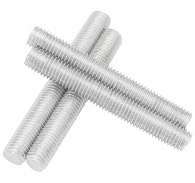 Aluminum Alloy Steel Stud Bolt Thread Rod Aluminium Threaded Rod A193 ...