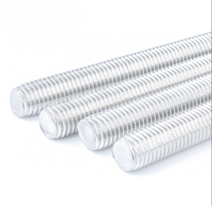 Aluminum Alloy Steel Stud Bolt Thread Rod Aluminium Threaded Rod A193 ...