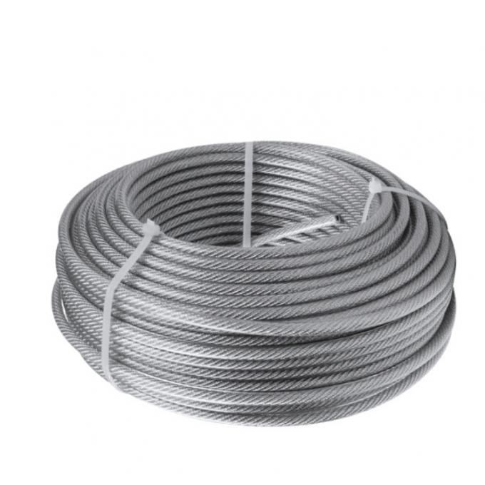 Cable Steel Wire Rope 19mm Galvanized For Highway Barrier Road Guardrail