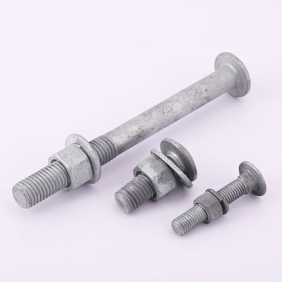 Elliptic Neck Track Railway Bolt Oval Neck Bolt For Rail Track Railway ...