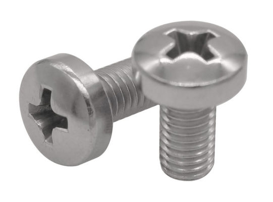 ISO7048 Stainless Steel Machine Screws , Stainless Steel Cheese Head Screws