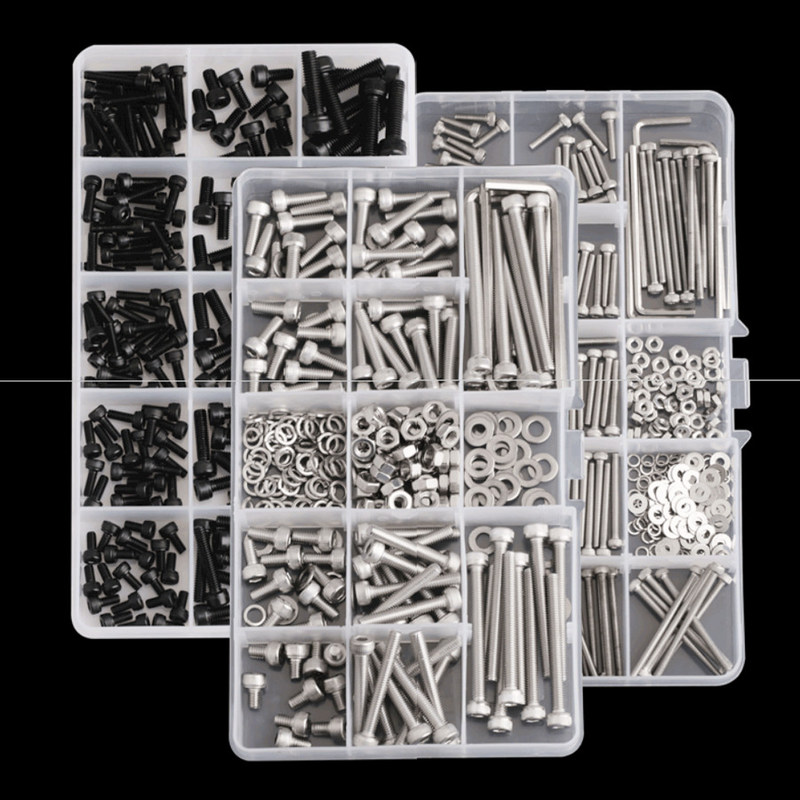 Hexagon Socket Head Screws And Nuts sets M3 M4 M5 Carbon Steel ...