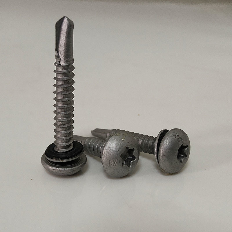 Customized Metal Stainless Steel Pan Head Hexalobular Socket Pan Head Self Drilling Screws With ...
