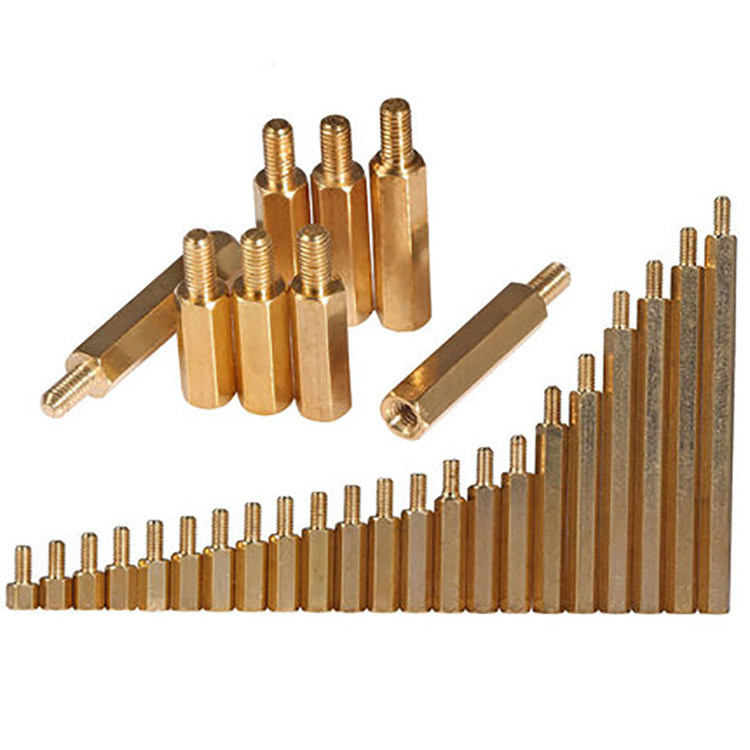 Vermiculite Copper Column Screw Single-headed Hexagonal Brass Nut ...