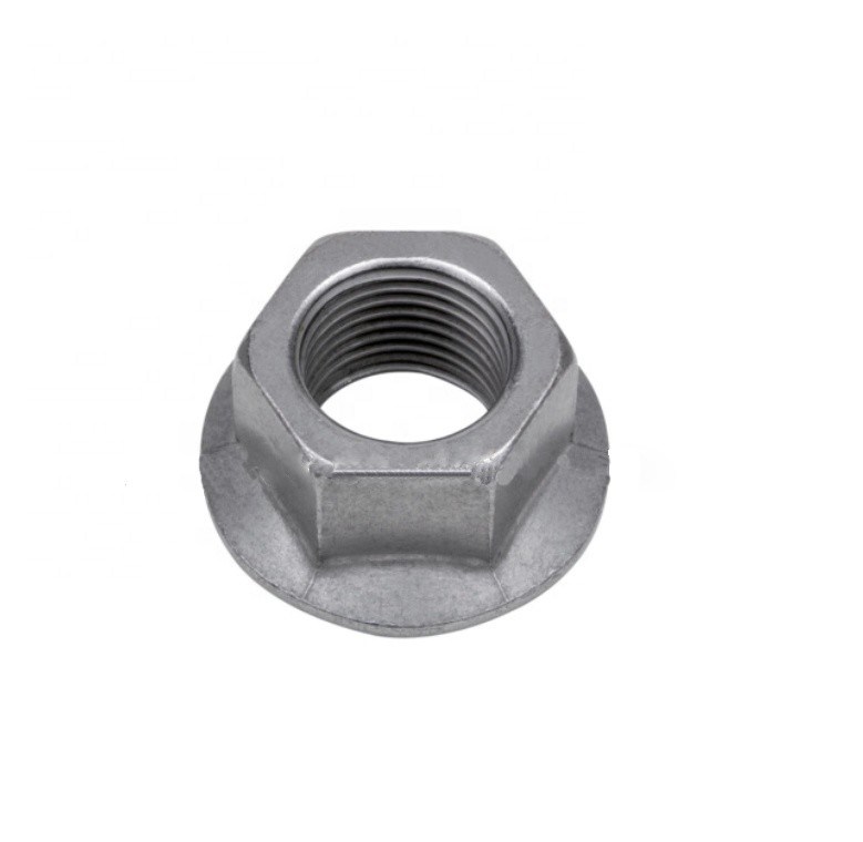 Carbon Steel Hexagon Flange Nuts Hexagon Locking Nuts With Flange ...