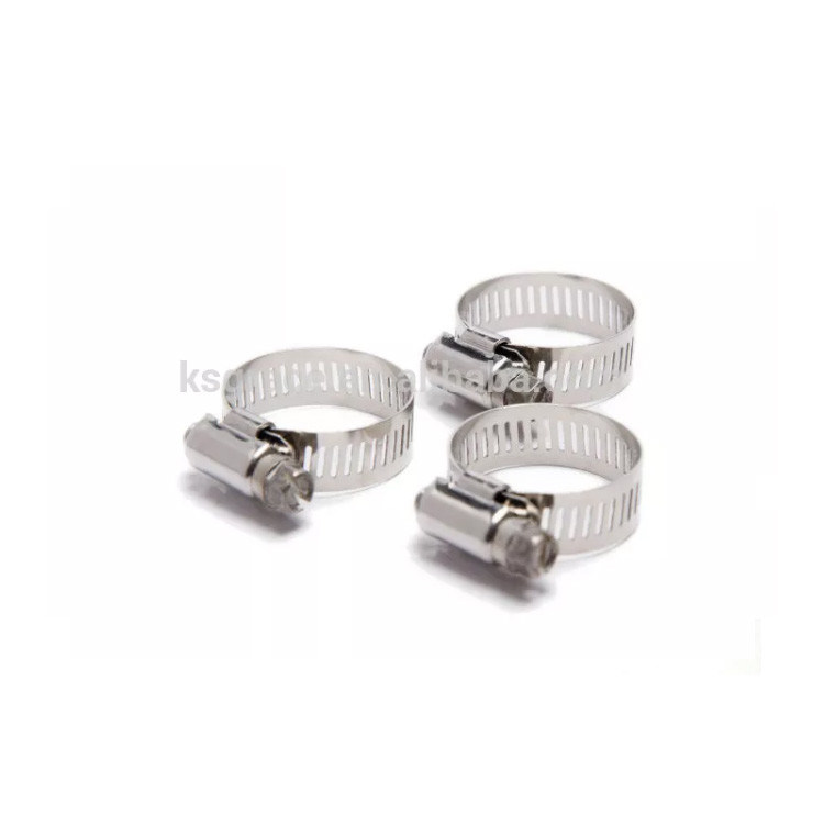 American-Type Stainless Steel Hose Spring Clamps Worm Drive Clamp