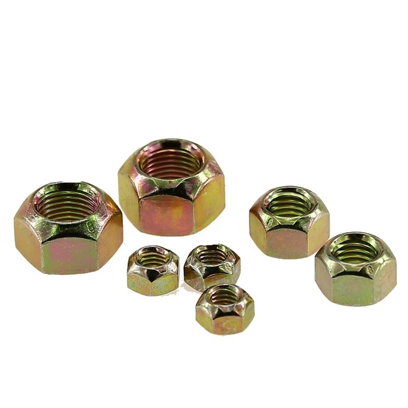 Imperial Measurement System Grade4 Grade6 Yellow Zinc Plated M4 M6 M8 ...