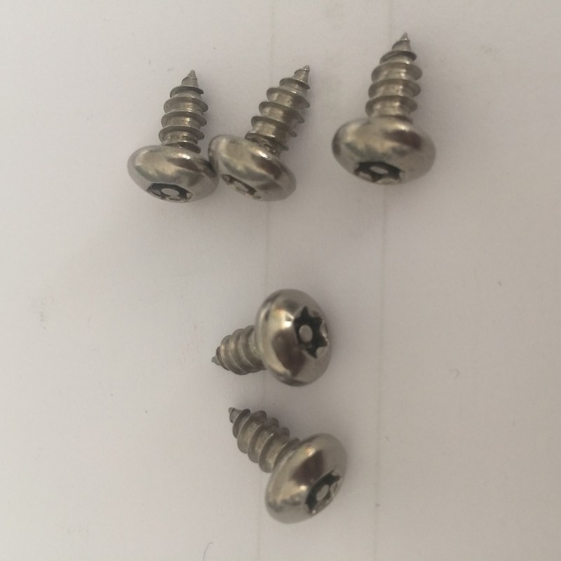 18-8 Stainless Steel Torx Rounded Head Screws Pin In Torx Pan Head ...