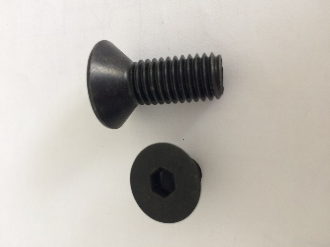 Alloy Steel Hex Drive Flat Head Screws Grade 8.8 Countersunk Head ...