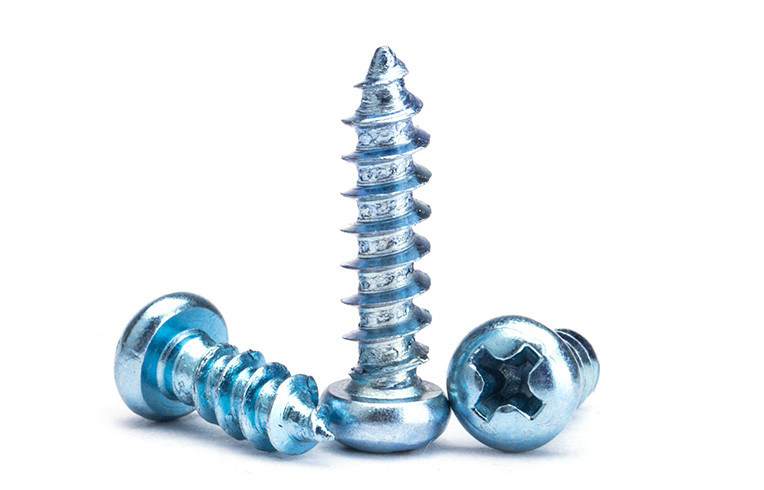 Zinc Plated Steel Phillips Drive Oval Head Pointed Screw Oval Head Self ...