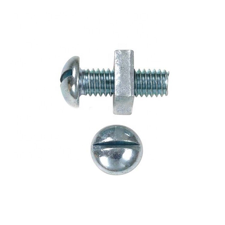 Carbon Steel Zinc Plated Slotted Stove Bolt