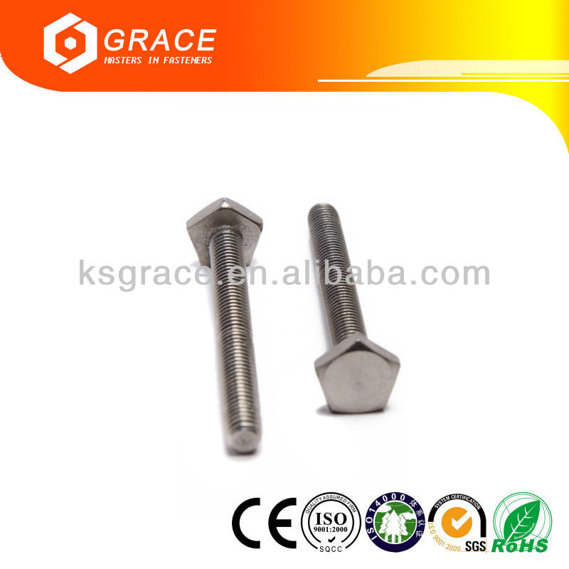 Fastener factory Stainless Steel Pentagon Bolt a2 70 stainless steel bolts