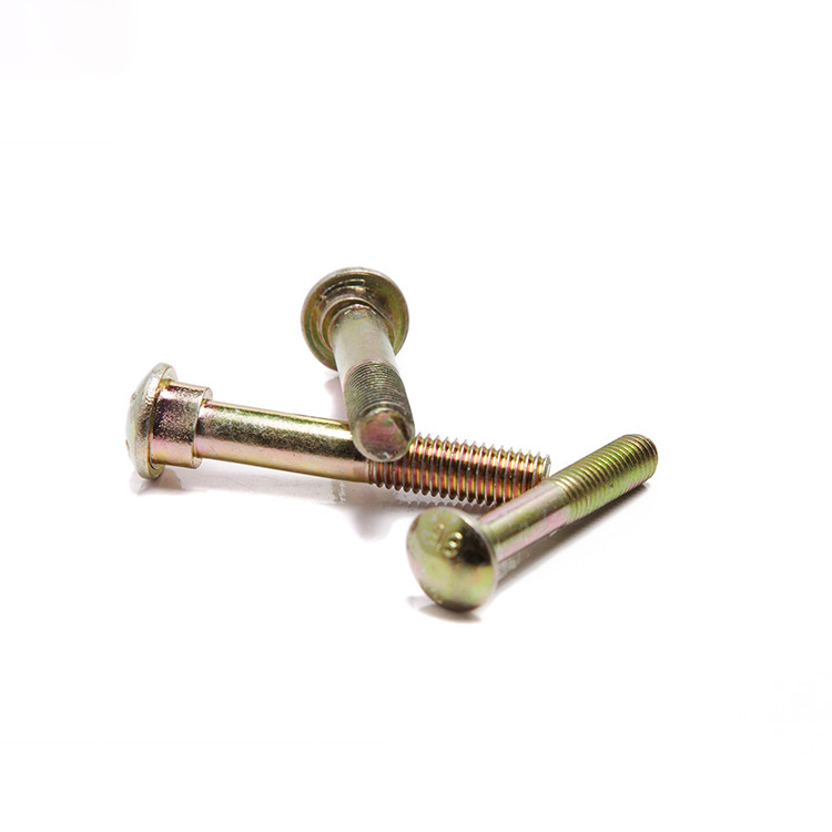 Round Head Elliptic Neck Rail Fish Bolt Railway Oval Neck Track Bolt