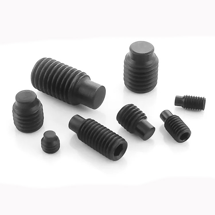 Custom Flat Point Hollow Hexagon Set Screws SS304 Hex Socket Allen Nose ...