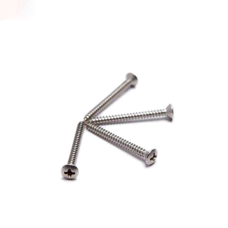 DIN7983 Cross Recessed Raised Countersunk Head Tapping Screws Phillips Self Tapping Screw