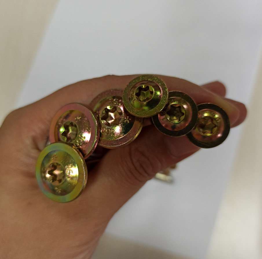 Self Tapping Chipboard Screw 17 Truss Wafer Head Torx Slotted Chipboard ...