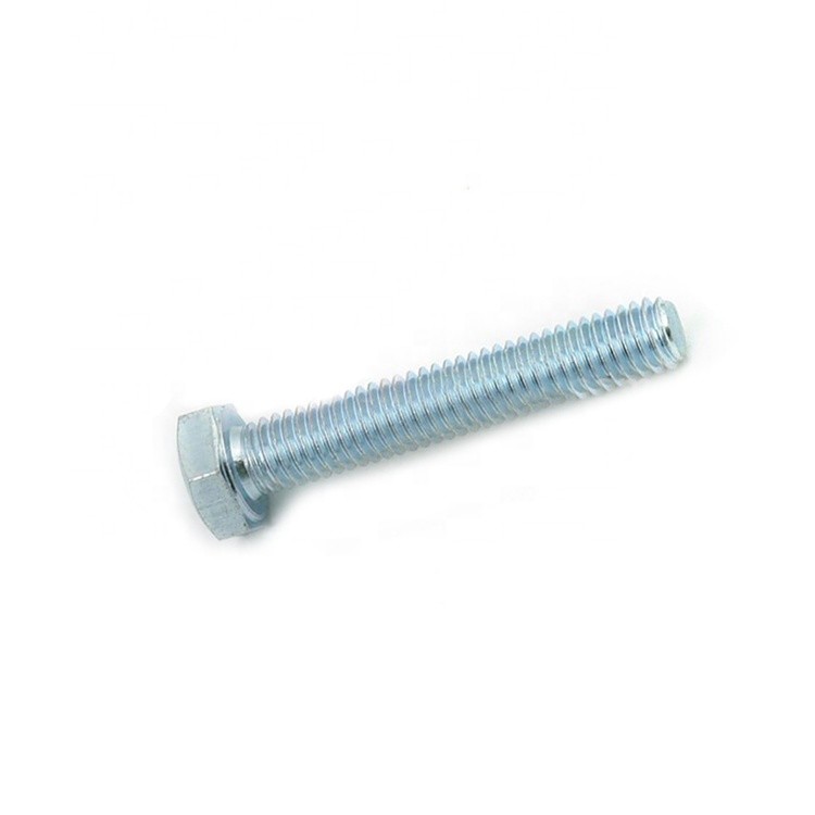 Hexagon head screws DIN 933 Full thread 8.8 Zn Hex head screws