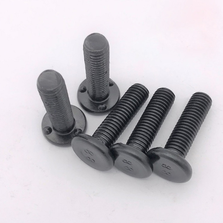 Three-point welding screw Q198 auto standard spot welding stud M5 M6 M8 ...