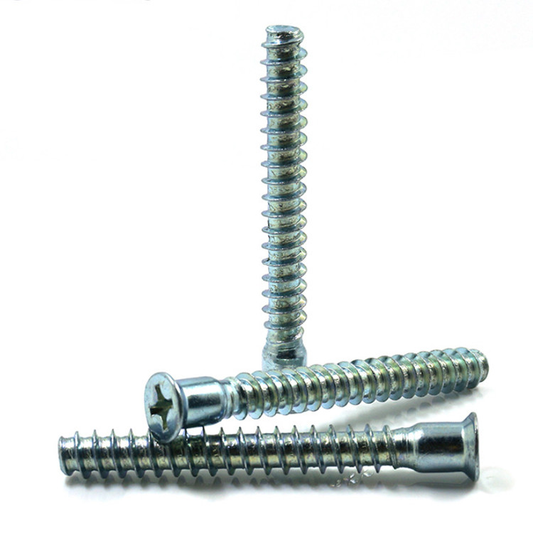 Standard Zinc Plated Furniture Wood Hex Socket Head Confirmat Screw ...