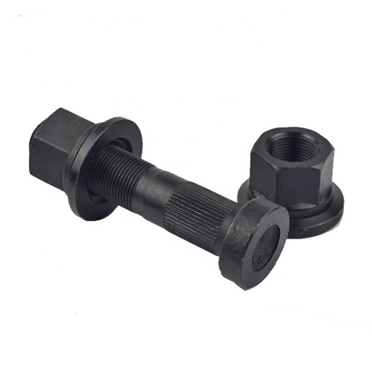 Solid Brass Heavy Truck Wheel Bolts Stud Nuts For Truck