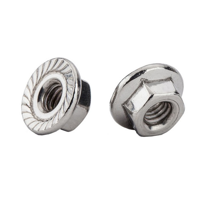 DIN6923 Hex Flange Nuts, Hex Serrated Flange Nut