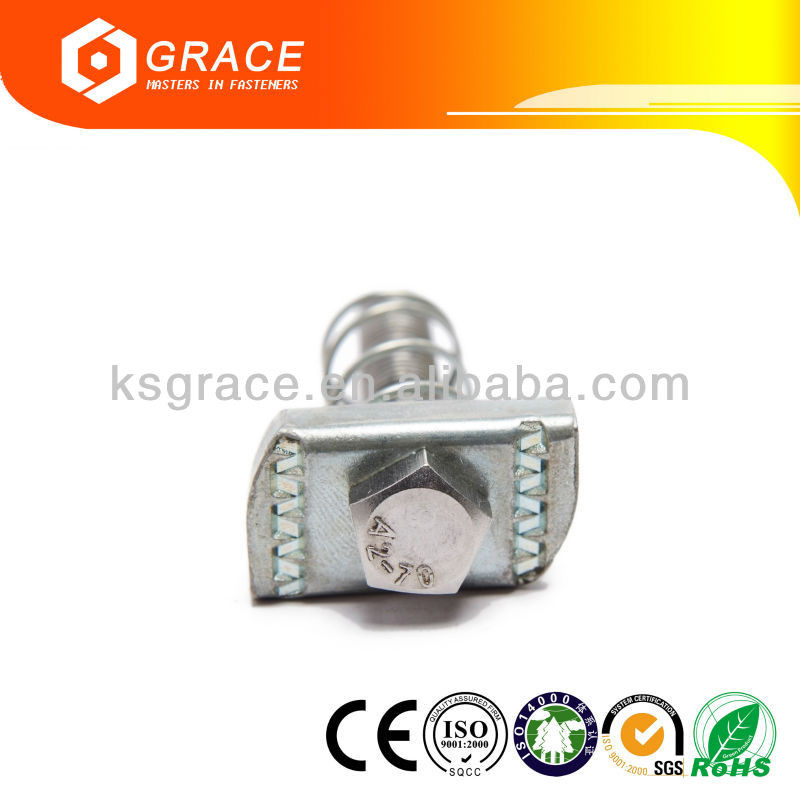 Pentagon Bolt And Spring Nut Gi Bolts And Nuts