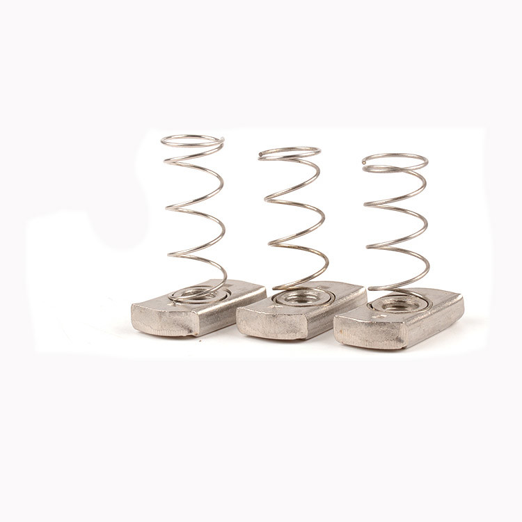 Stainless Steel Spring Nut Channel Nuts With Long Spring