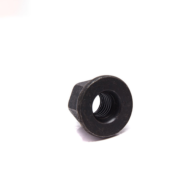 DIN 6331 Hexagon Flange Nuts With Collar Bright Neat Body