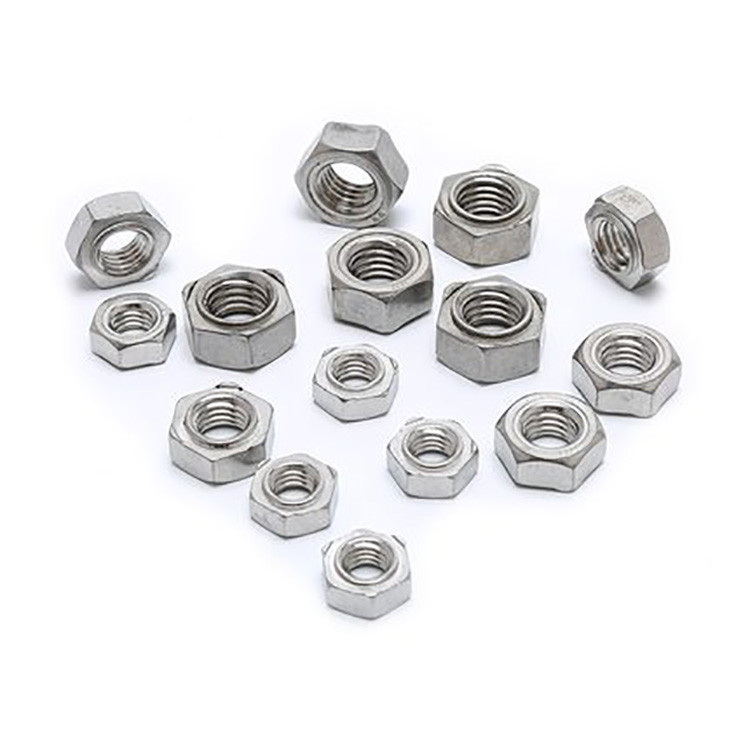 Stainless Steel Hexagon Weld Nuts DIN929 Custom Hex Spot Welding Nut ...