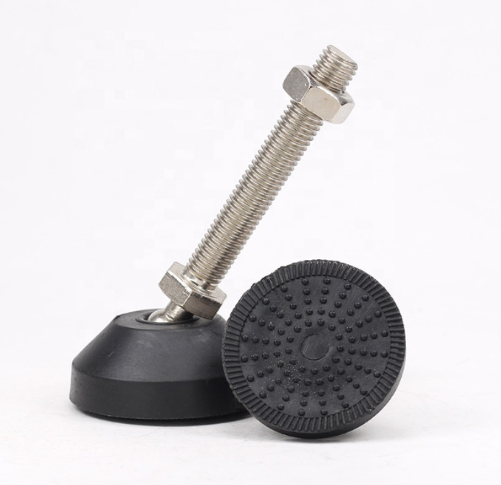 Anti Slip Revolving Adjustable Metal Leveling Foot Adjustable Foot With ...