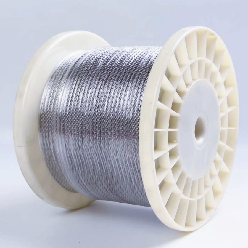6x37+Fc/6x37+Iws/6x37+Iwr Crane Steel Wire Rope Galvanized Round Strand