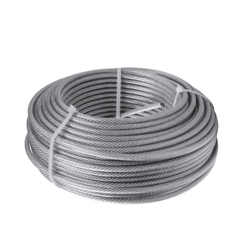6x37+Fc/6x37+Iws/6x37+Iwr Crane Steel Wire Rope Galvanized Round Strand