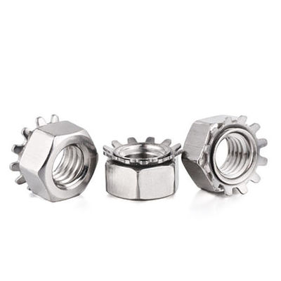Stainless Steel K Nut Kep Nut K Nuts With Toothed Washer